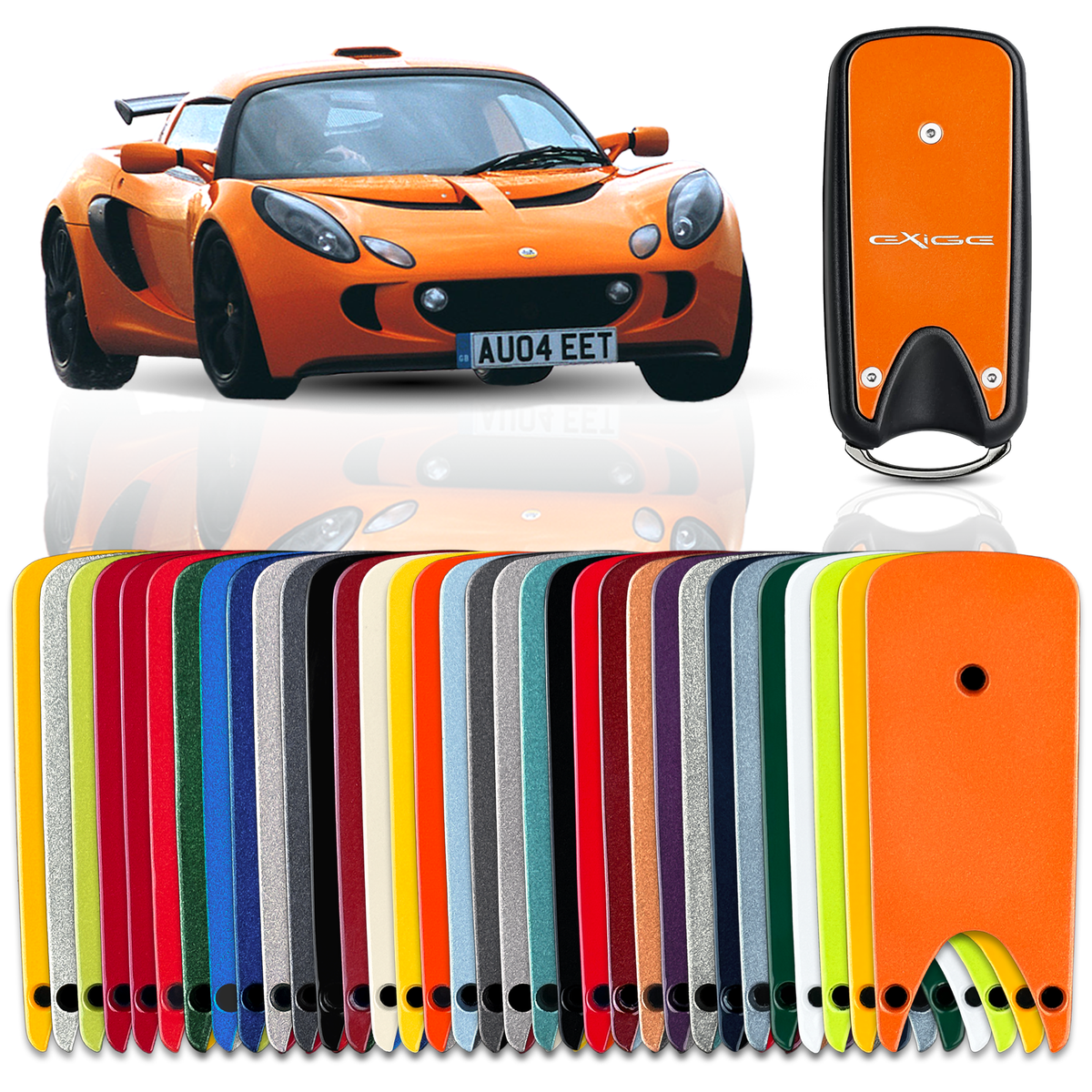 FlipKey Color Matched Backplates by Reshelled – GregsRaceParts.com