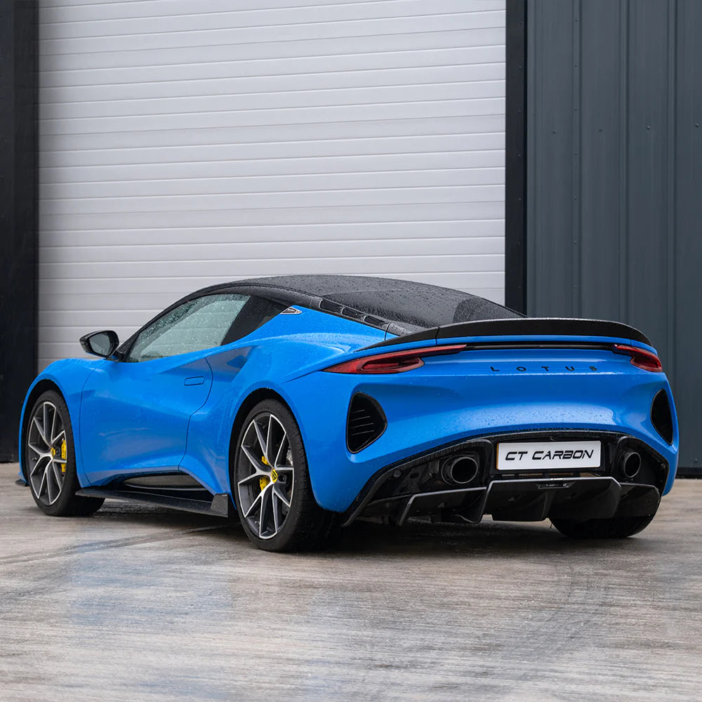 Carbon Fiber Rear Diffuser for Emira by CT Carbon – GregsRaceParts.com