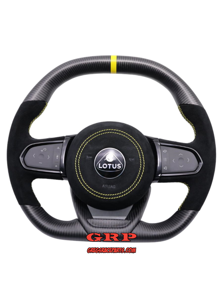 GRP Customized Steering Wheels & Airbag Covers for Lotus Emira ...