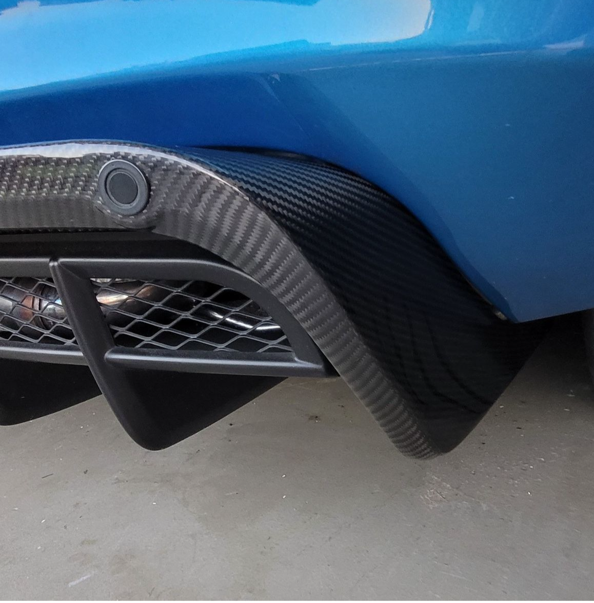 Carbon Fiber Rear Diffuser Trim Panel For S1 Evora, Evora 400/GT ...