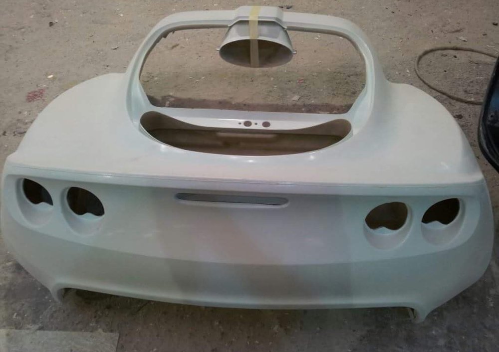 Rear Clamshell for S2 Exige – GregsRaceParts.com