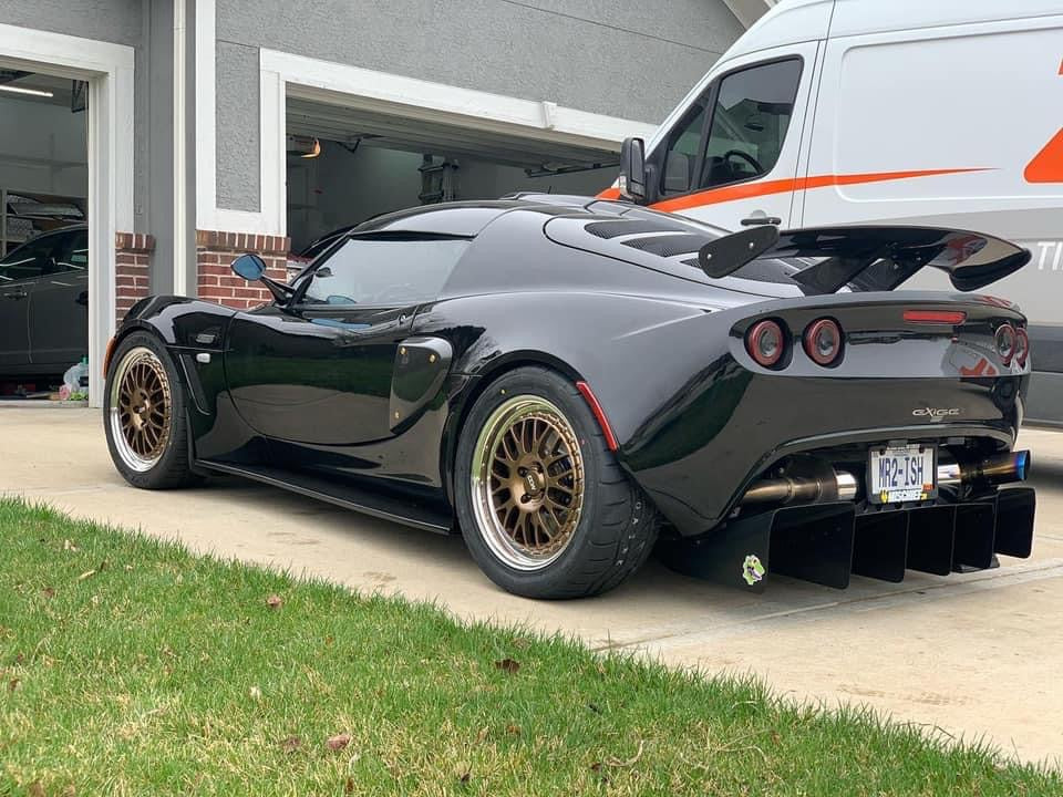 GRP Carbon Fiber Exige Adjustable Rear Wing - 06-09 Type - Trunk/Tailg ...